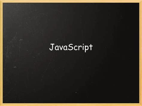 PPT JavaScript PowerPoint Presentation Free Download ID 1704915