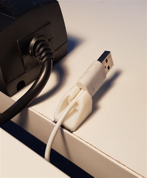 Flexible Cable Holder By Pjtrq Download Free Stl Model Printables Com