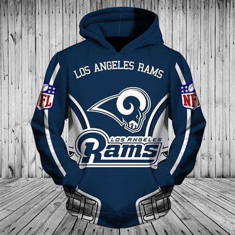 Los Angeles Rams Champ All Over Print Hoodie Mte017 Homefavo