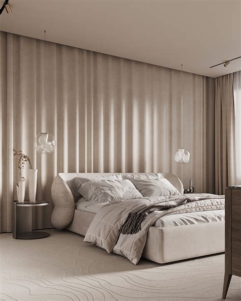 white bedroom visualization Работа из галереи D Моделей