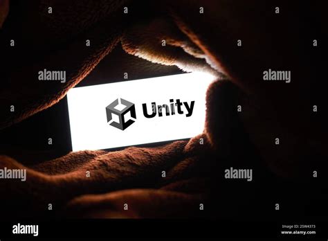Dhaka Bangladesh 18 Sep 2024 Unity Logo Is Displayed On Smartphone