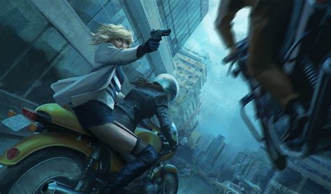 Atomic Blonde Fan Art Contest Semi Finalists By Go On Deviantart