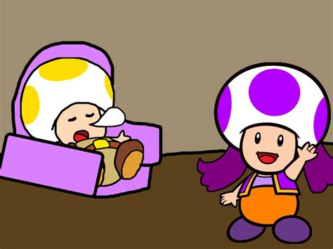 Toadina And Yellow Toad By Ruensor On Deviantart