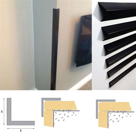 Shop Good Quality 1m Long Plastic Pvc Corner 90 Degree Angle Trim Wall
