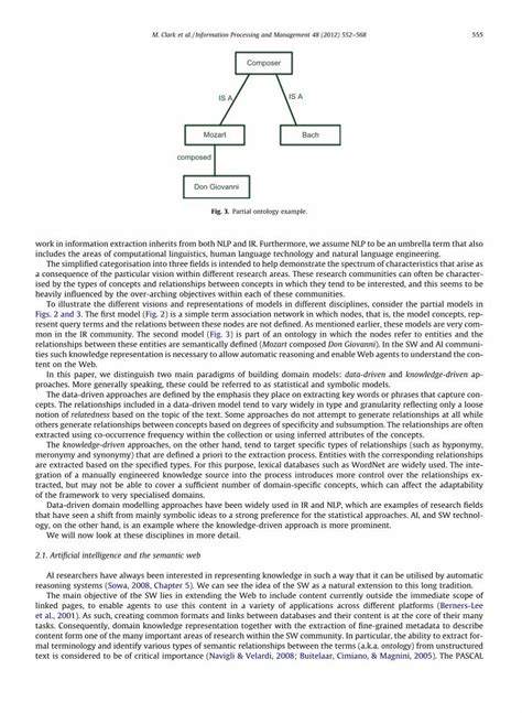 Pdf Automatically Structuring Domain Knowledge From Text An Overview