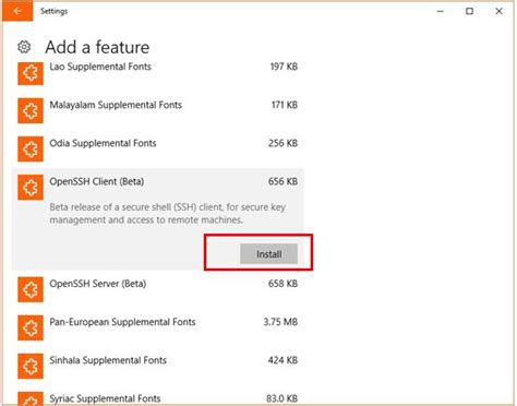 How To Enable Native Windows 10 OpenSSH Client Beta Support H2S Media