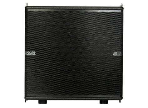 db technologies dva ms12 active line array subwoofer huss licht and ton