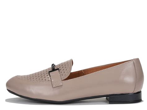 ᐉ Лоферы женские кожаные Ortega Og12988 10 цвет Коричневый купить по цене 941 грн в Киеве