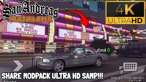 REKOMENDASI MODPACK ULTRA HD GTA SAN ANDREAS SAN ANDREAS MULTIPLAYER
