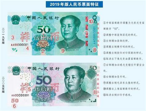 新版第五套人民幣下月就要面世了 每日頭條