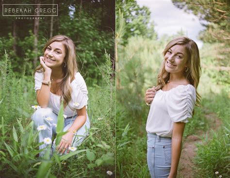Samantha Lassiter Hs Senior Session Rebekah Gregg Photography