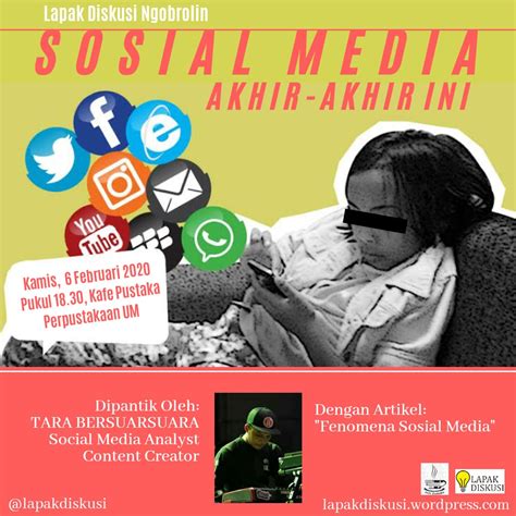 Lapak Diskusi Ngobrolin Sosial Media Akhir Akhir Ini UPT