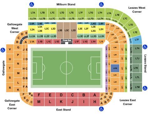 St James Park Seating Chart And Seat Map Close Seats