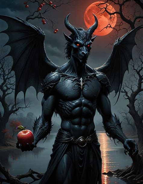 Mythical Anthro Hybrid With Thestral Head Beautiful Skinny Male Body