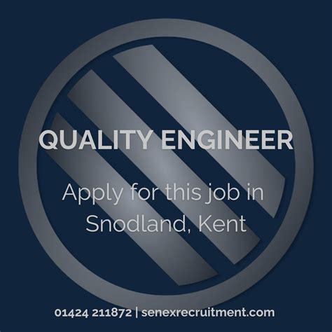 Qualityengineering Qajobs Engineeringjobs Iso Iso14001 Senex Recruitment Ltd