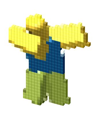 Dabbing Noob With The Hotspot Corrected Cursor