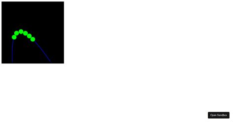 Bezier With Balls Codesandbox Bezier With Balls Codesandbox