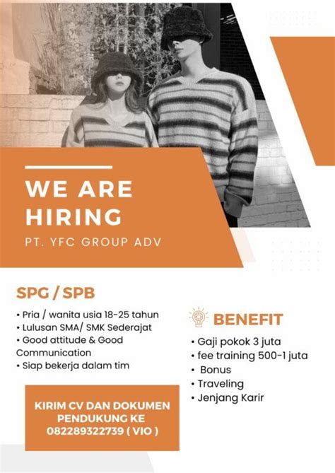 Lowongan Kerja Crew Marketing Di Yfc Grub Lokerjogja Id