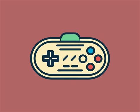 Premium Vector Joypad Vector Flat Color Icon Game Joystick Vector Graphics
