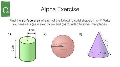 Volume Of Sphere Worksheet