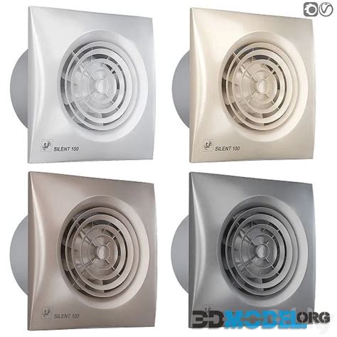 3d Model Exhaust Fan Soler And Palau