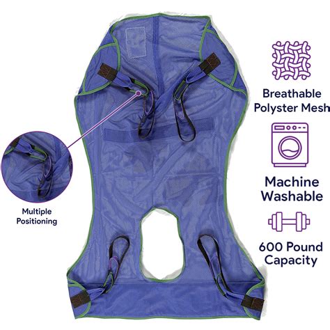 Proheal Universal Full Body Mesh Lift Sling For Elderly Safety Aid