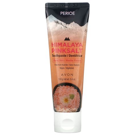 Perioe Himalaya Pink Salt Toothpaste Floral Mint 3 4 Oz 100 G