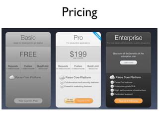 Parse A Mobile Backend Platform Ppt