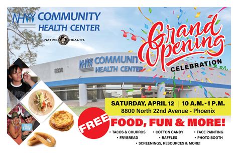 Nhw Community Health Center Grand Opening Celebration Native Health