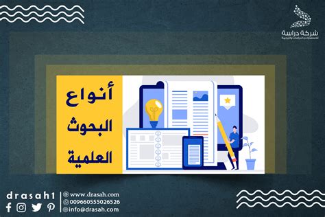 أنواع البحوث العلمية