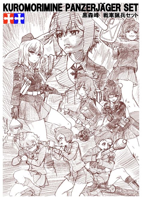 Yoyokkun Akaboshi Koume Bauer Girls Und Panzer Hida Ema Itsumi