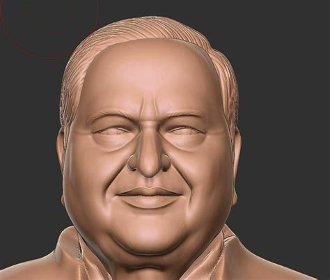 Stl File Mulayam Singh Yadav Bust 3d Print Model・model To Download And