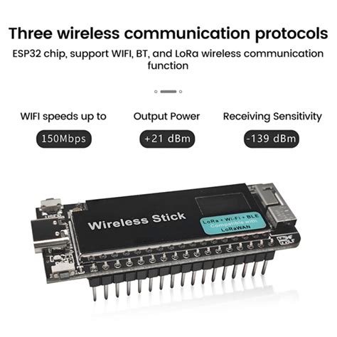 Esp32 S3 Беспроводная Палка V3 433 510 МГц Макетная Плата Bluetooth