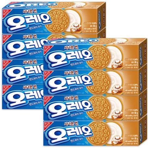 오레오 시나몬번 80g 8개 홈플러스 택배배송