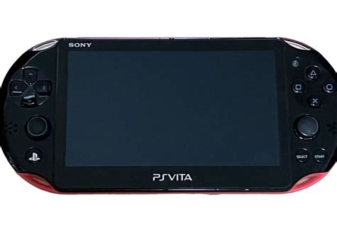 【やや傷や汚れあり】【通電確認済】 Psvita 本体 Pch 2000 Playstationvita ジャンク ブラック Sony ソニー