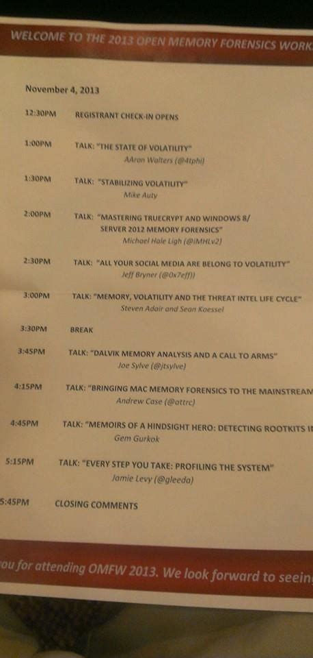 Andrew Case On Linkedin Dfir Memoryforensics