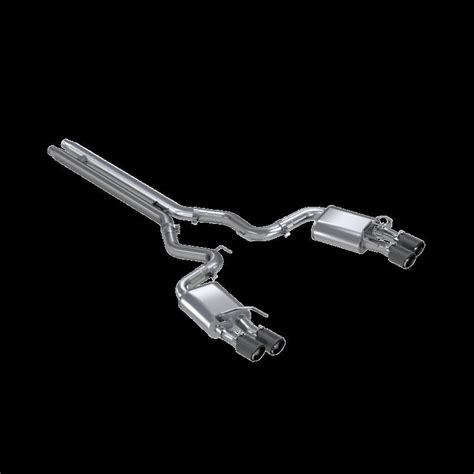 Mbrp 18 20 Ford Mustang Gt 50 W Quad Tip Active Exhaust Cat Back
