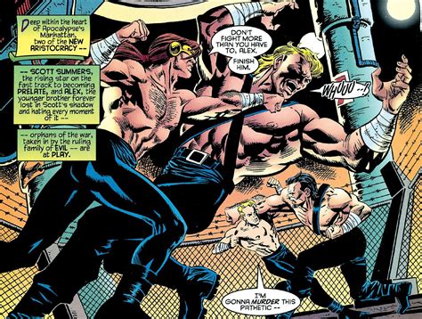 Shirtless Cyclops Havok And Corsair