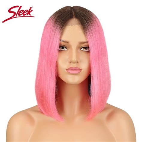 Buy Sleek Lace Front Human Hair Wigs For Women