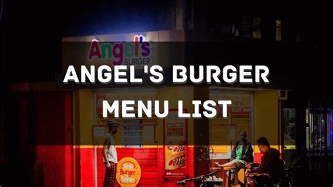 Angels Burger Menu Prices Philippines 2025 Updated — All About