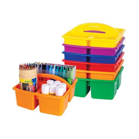 Coloursorts Classroom Organisers Caddy Set Of 6