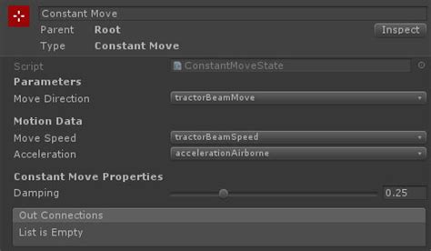 ConstantMove MotionGraphState NeoFPS Scripting Reference