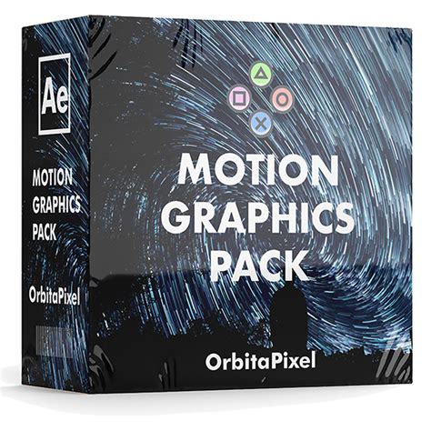 Pack Motion Graphics Set Para After Effects Orbitapixel
