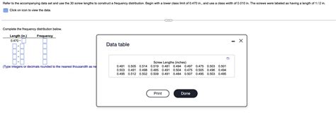 Solved Refer To The Accompanying Data Set And Use The Chegg