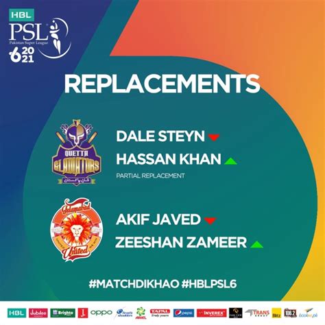 Hbl Psl 6 Players Update Press Release Pcb