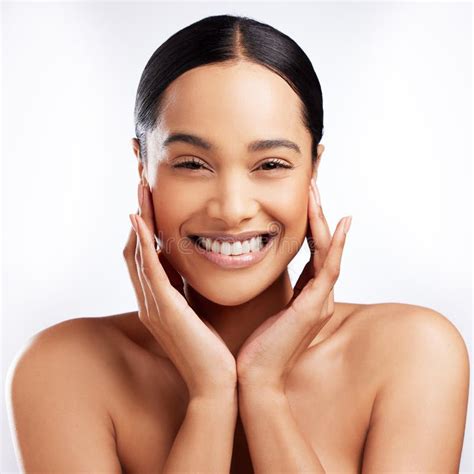 Skincare Woman And Portrait For Wellness Glow And Routine Facial