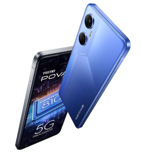 Tecno Pova Neo 5g 発表、6000mahバッテリー・mediatek Dimensity 810搭載スマートフォン