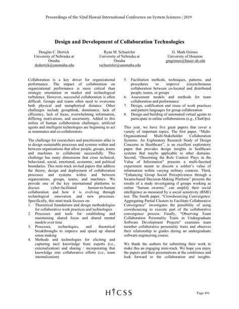 Pdf Introduction To The Minitrack On Design And Development Of