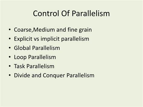 Ppt Parallel Programming Models Languages And Compilers Powerpoint Presentation Id2536673