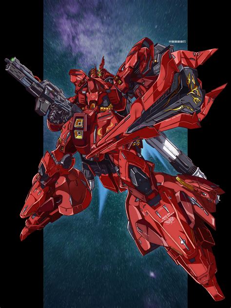 Li Li Li Li Jun Sazabi Chars Counterattack Gundam Machinery
